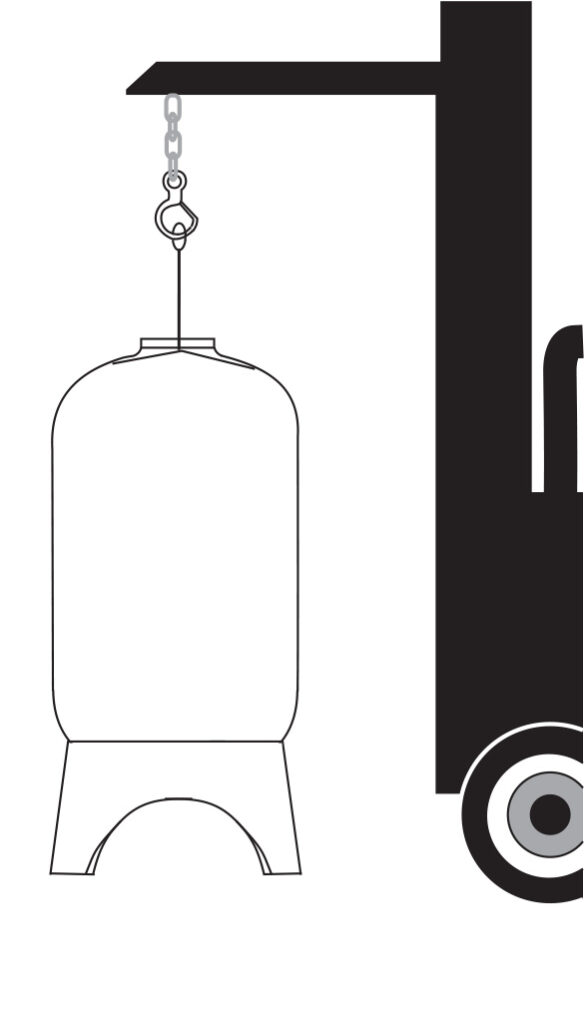 WCY 24x72 FRP Tank - Sanayi Tipi Ro Su Arıtma Sistemleri