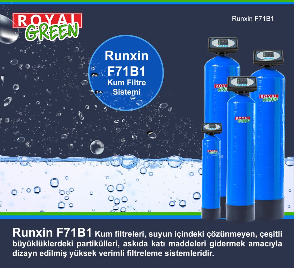Runxin F71B1 Valfli Kum Filtreleme Sistemleri - Sanayi Tipi Ro Su ...